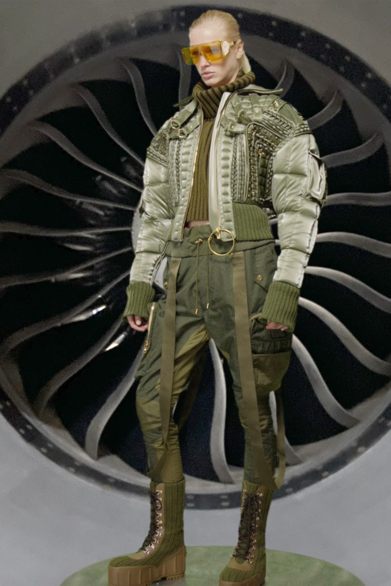 Balmain FALL 2021 READY-TO-WEAR # 발망 가을 2021 레디 투 웨어 # 발망 가을 2021 컬렉션 ...