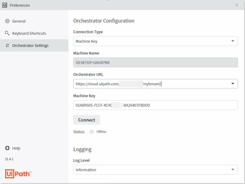 [독학용] UiPath Orchestrator 설정 및 로봇 연결방법 : 네이버 블로그