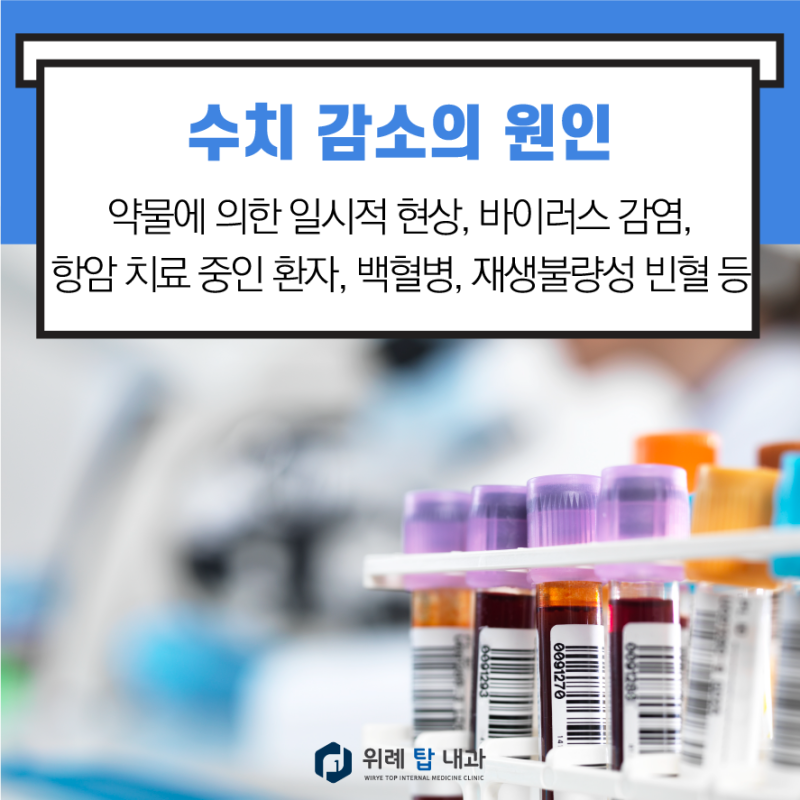 위례내과 혈소판감소증 혈소판 수치감소의 원인 네이버 블로그