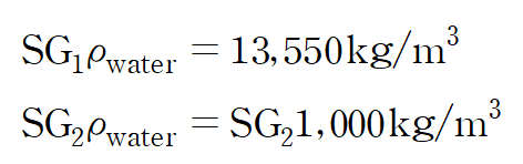 [유체역학] 마노미터 예제 (U-Tube Manometer) : 네이버 블로그