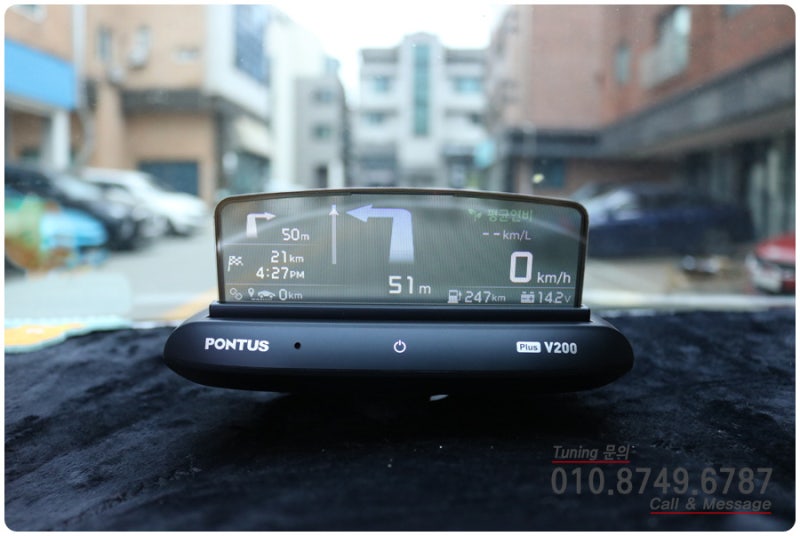 베뉴 폰터스 H1000 헤드업 디스플레이 튜닝으로 옵션에 빠진 HUD 달아보자~!! 로드아우터 동탄 : 네이버 블로그