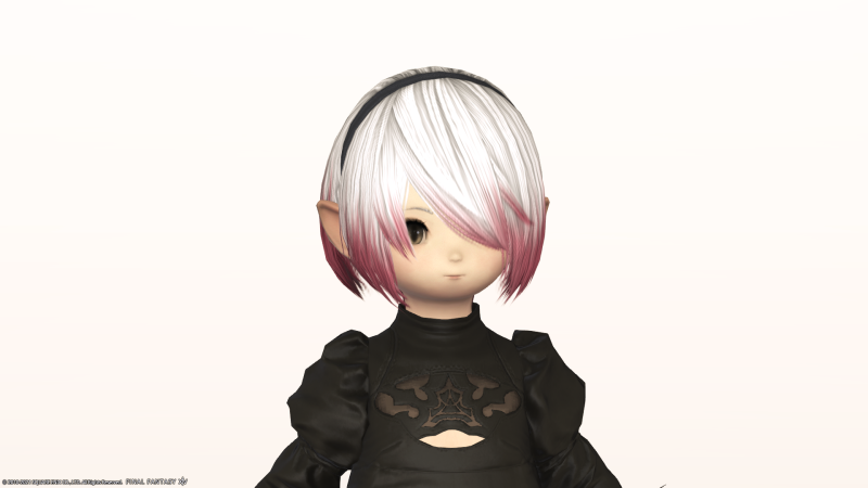 [파판14] 2B 헤어, 9S 헤어 : 네이버 블로그