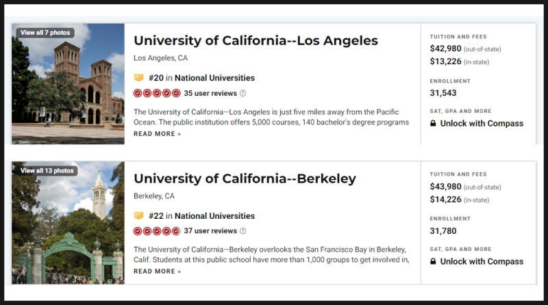 UCLA vs UC Berkeley 어디로 갈까? : 네이버 블로그
