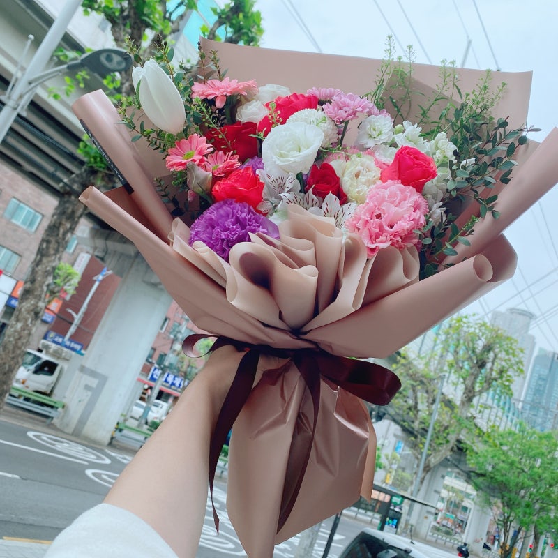 건대꽃집 손끝에서만발하다 맑은 하늘이 참 예쁜 오늘 네이버 블로그
