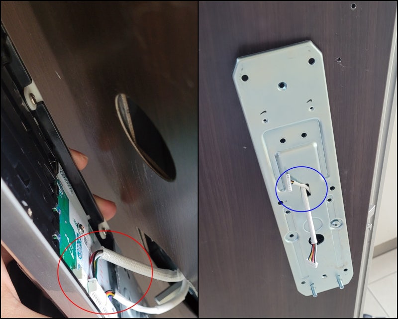 삼성 도어락 SHP-DP710 셀프 교체 완료! (삼성 이지온 SHS-5120 도어락 제거) : 네이버 블로그