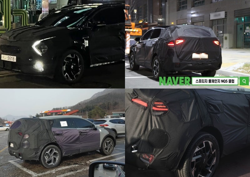 스포티지 풀체인지 NQ5, 스파이샷과 예상도부터 출시일까지 총 정리 : 네이버 블로그