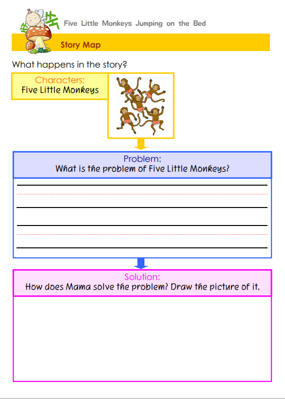 [영어동화책] Five Little Monkeys Jumping on the Bed!(Eileen Christelow)[4,5세 ...