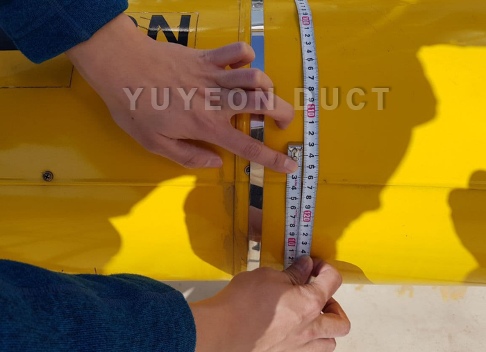 스텐제작품어디까지 제작될까요 스텐재질로 원형파이프 커버박스 제작사례입니다 유연닥트 네이버 블로그