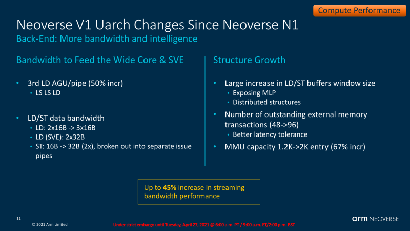 (1) ARM Neoverse V1, N2 플랫폼 & CPU 발표, CMN-700 Mesh: 더 나은 성능, 코어 수, 유연성 ...