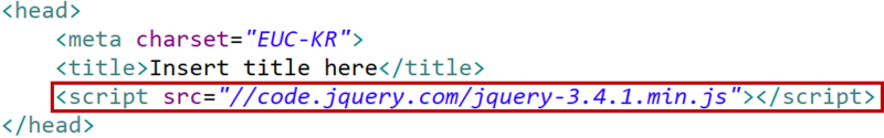 [Javascript] jQuery 오류 해결하기 : Uncaught ReferenceError : $ is not defined : 네이버 블로그