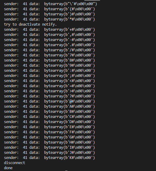 파이썬(Python) - BLE 통신하기(블루투스 저전력) 4. 데이터 받기(notify) 편 bleak : 네이버 블로그