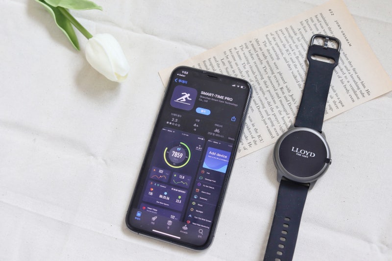 로이드 스마트워치 스트랩 교체로 다양하게 착용가능 : 네이버 블로그