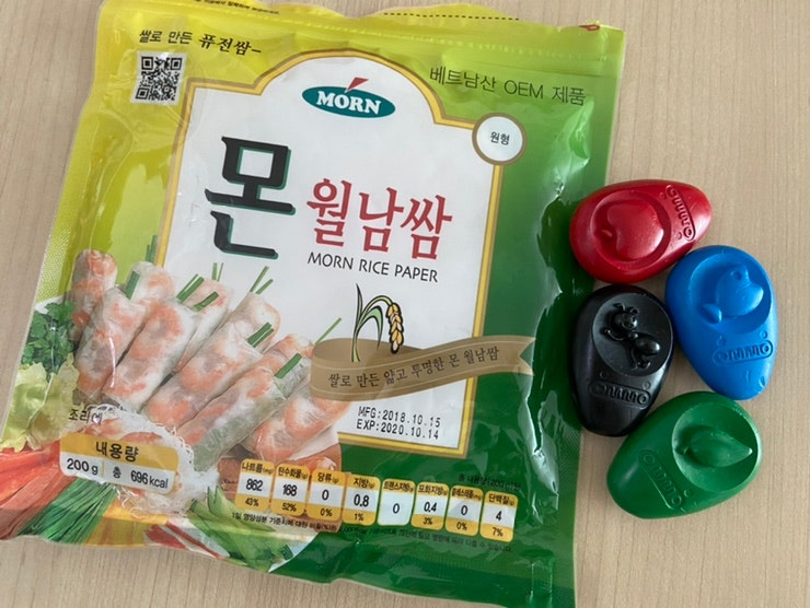 19개월 아기 엄마표 놀이 라이스페이퍼 촉감놀이 네이버 블로그