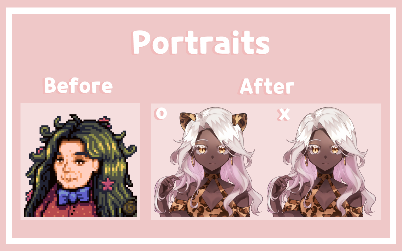 [xnb/png] *진저섬 버디 할머니 캐릭터/초상화* 리텍스쳐 '표범 소녀' : 네이버 블로그