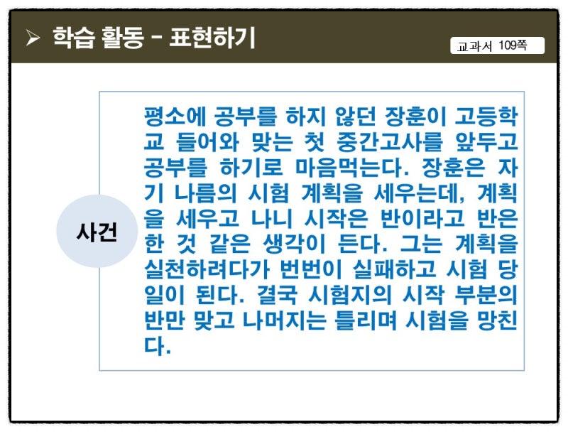 동아 고등 문학 Ⅱ 2 처삼촌 묘 별초하기성석제 학습 활동☞문제와 설명 네이버 블로그