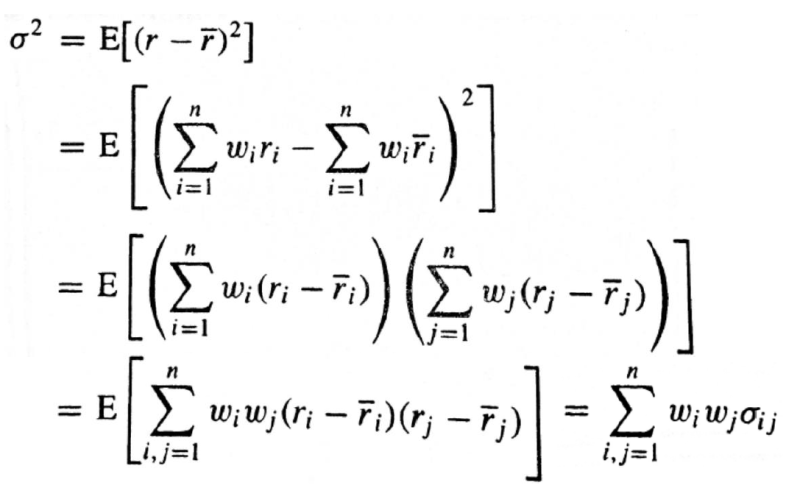 금융공학 - 6장 (2) Mean-Variance Optimization(MVO) Portfolio Theory : 네이버 블로그