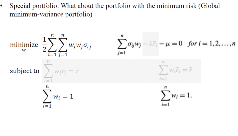 금융공학 - 6장 (2) Mean-Variance Optimization(MVO) Portfolio Theory : 네이버 블로그
