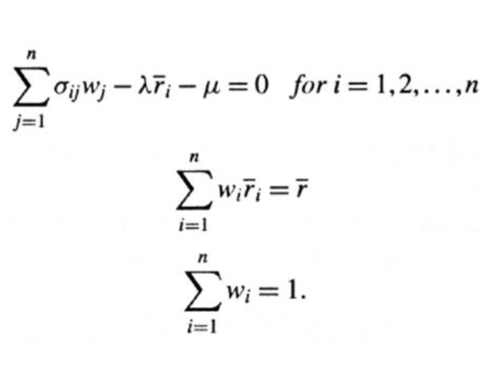 금융공학 - 6장 (2) Mean-Variance Optimization(MVO) Portfolio Theory : 네이버 블로그