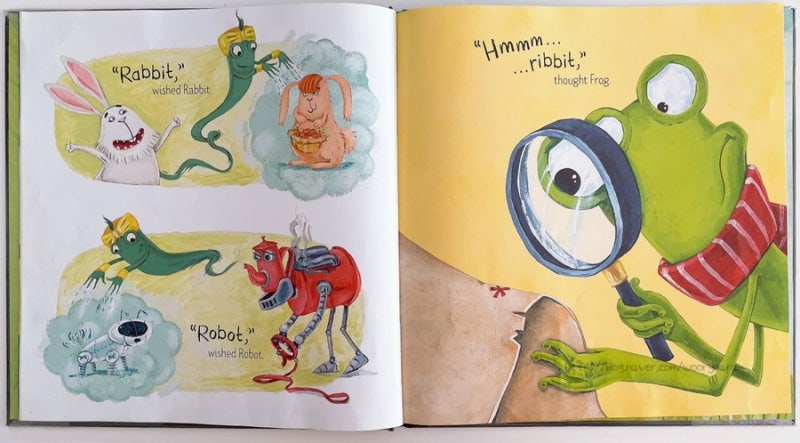 [도서관수업 Book9] Ribbit Rabbit Robot : 네이버 블로그