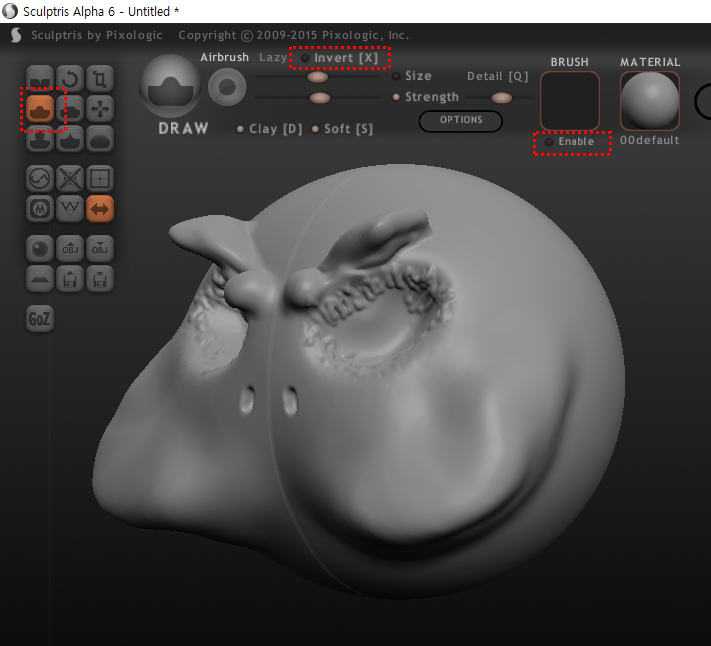 스컬프트리스(Sculptris) 3D모델링(지브러시), Sculptris_Installer_WIN / 스컬프트리스강좌 : 네이버 블로그