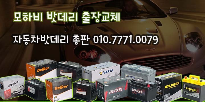 모하비 배터리 델코 DF100L 배터리 교체 후 IBS 센서 초기화 - 활용법