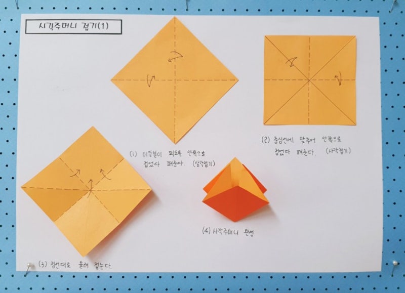 기초 기본 종이접기 방법 9가지 알아보아요 네이버 블로그