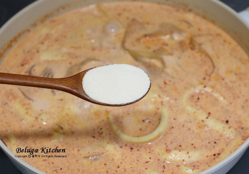 배떡 로제 떡볶이 만들기 떡볶이 황금레시피 이거~ 네이버 블로그
