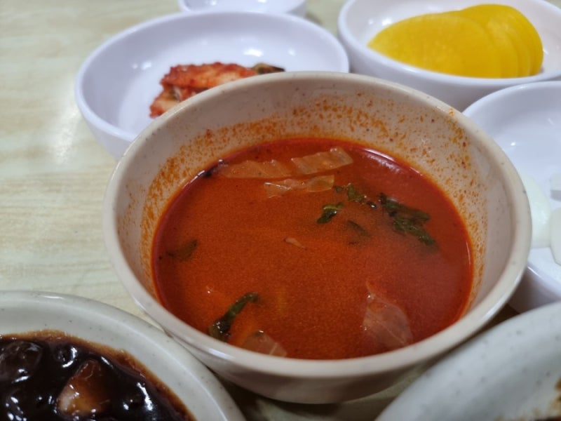 성남 수진역 중식당 노포맛집 의천각 오늘은 간짜장과 볶음밥 탕수육은 언제 네이버 블로그
