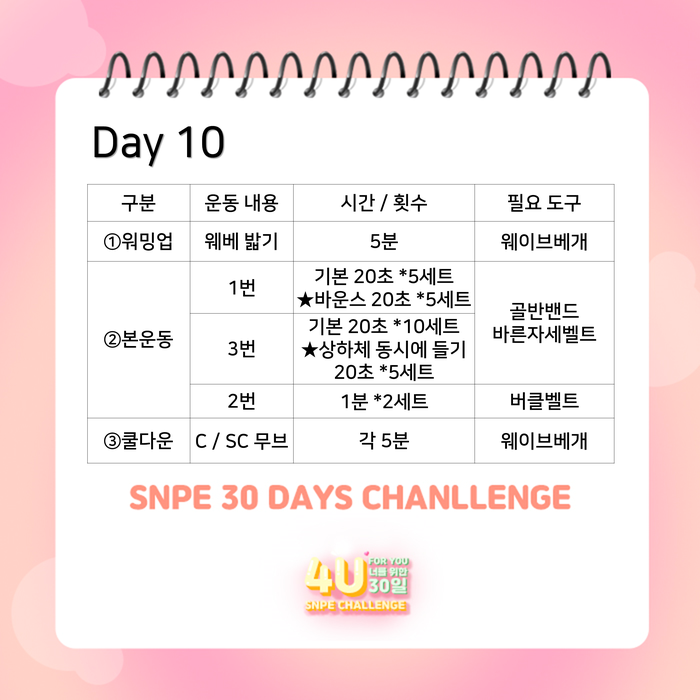4U SNPE 30일 챌린지 DAY 10 미션 : 네이버 블로그