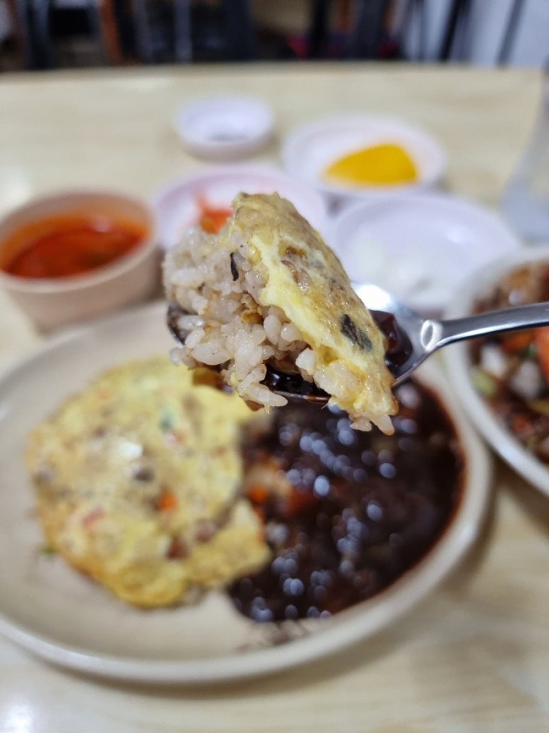 성남 수진역 중식당 노포맛집 의천각 오늘은 간짜장과 볶음밥 탕수육은 언제 네이버 블로그