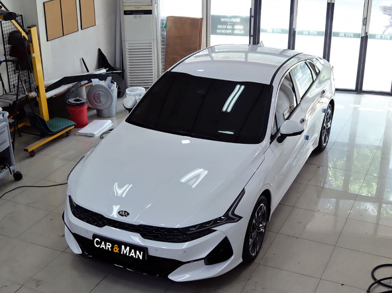 기아 K5 신차검수 + 솔라가드새턴 + 루프스킨 + 생활보호PPF = 닥터나이프 카스킨 스튜디오 - a4