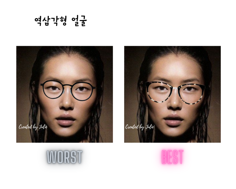 얼굴형에 맞는 안경테 고르는 법 네이버 블로그
