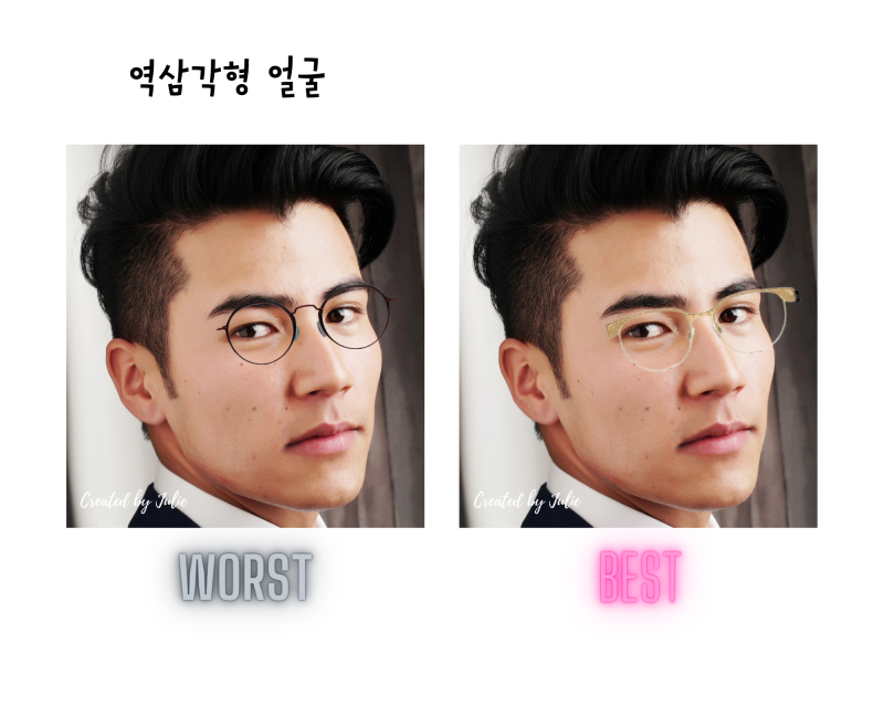 얼굴형에 맞는 안경테 고르는 법 네이버 블로그