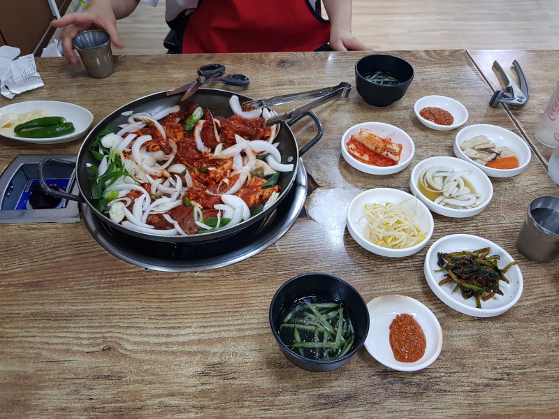 웅촌식육식당 주물럭과 맛있는 김치찌개 네이버 블로그