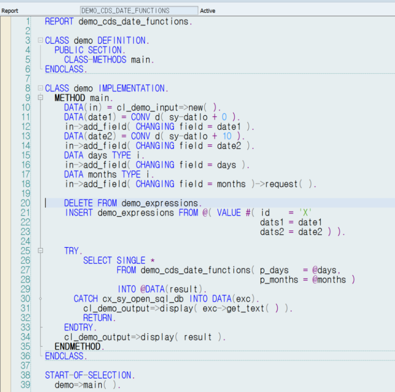 [SAP ABAP] SQL DATE Function : 네이버 블로그