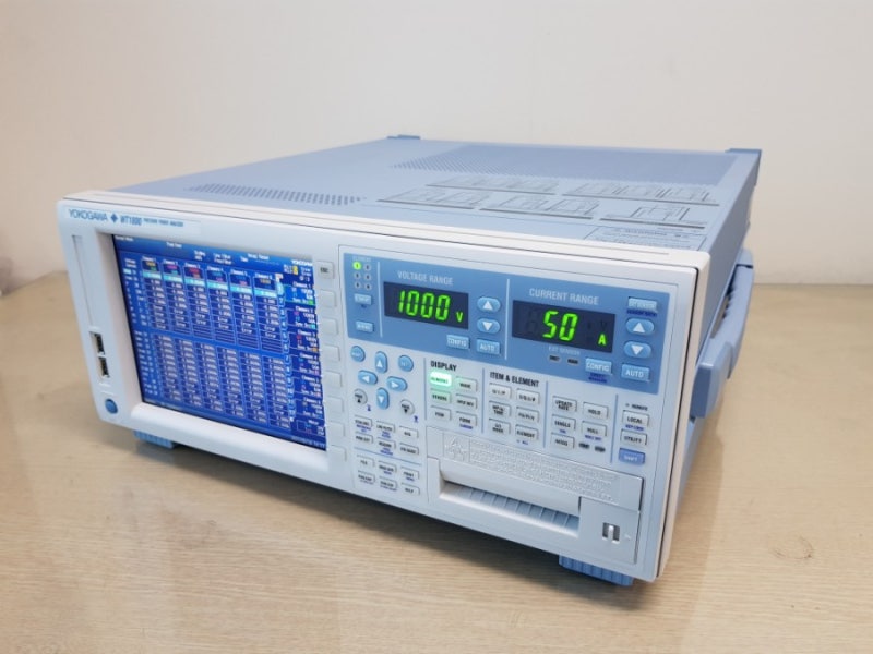 Yokogawa WT1800 Power Analyzer(1000V, 50A, 6채널) 렌탈, 중고매각 및 중고매입 : 네이버 블로그