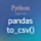 [Python] pandas :: to_csv() : 파이썬 데이터프레임을 .csv 파일로 저장, 내보내기 : 네이버 블로그