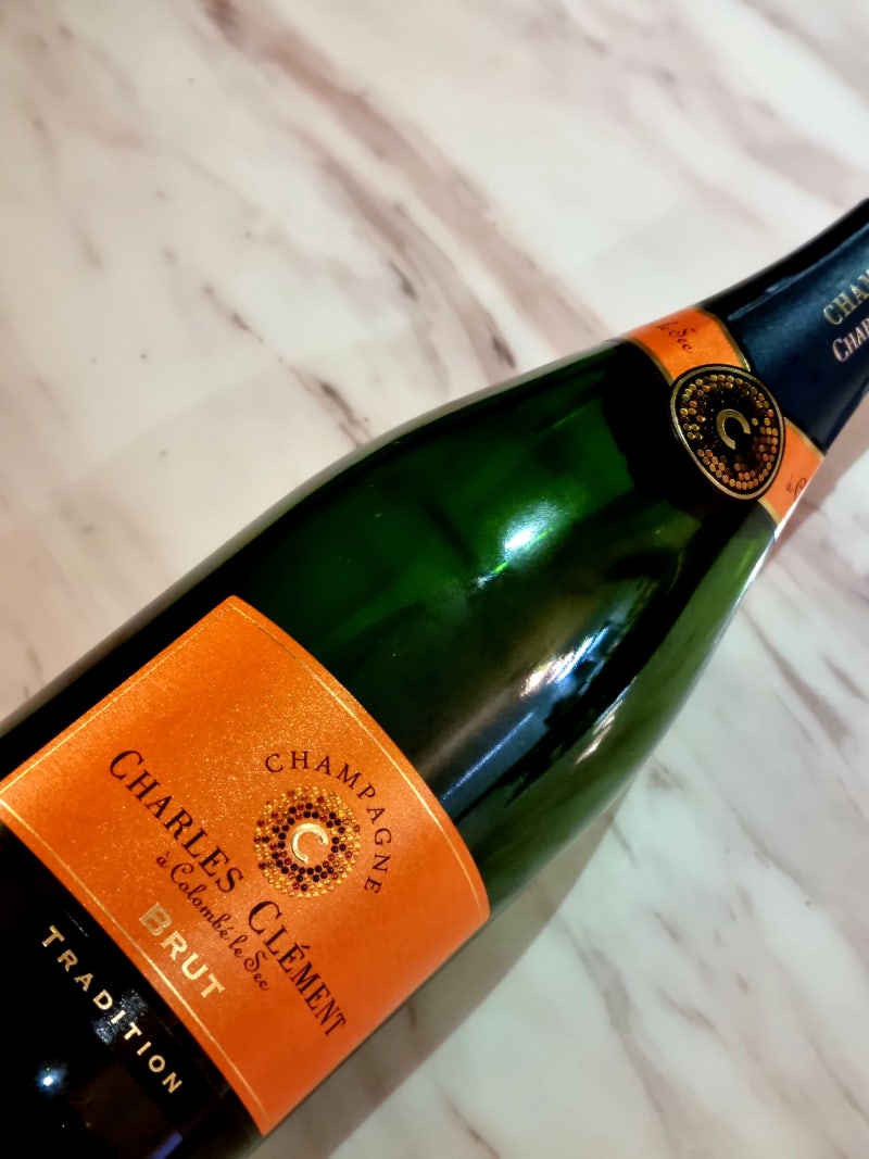 최강 가성비 샴페인 인정_Charles Clement Champagne Brut Tradition NV(샤를 클레망 샴페인 브뤼 ...