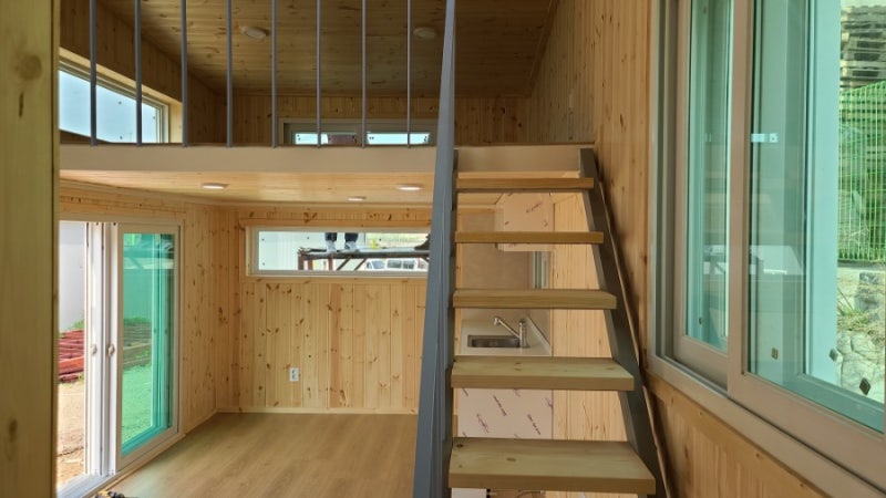 3평 다락있는 6평 연천 이동식농막주택 외관이 달라졌어요~^^ : 네이버 블로그