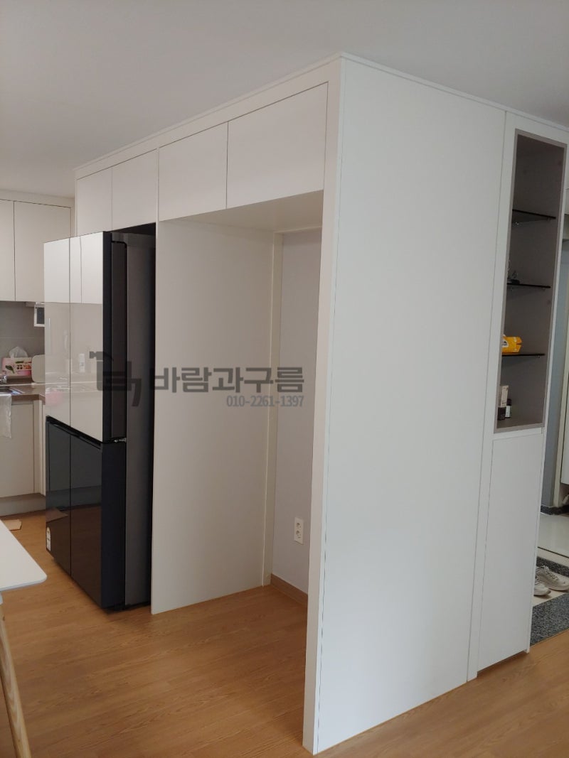 바람과 구름 광명 아크포레자이위브 냉장고장 리폼 홈바 네이버 블로그