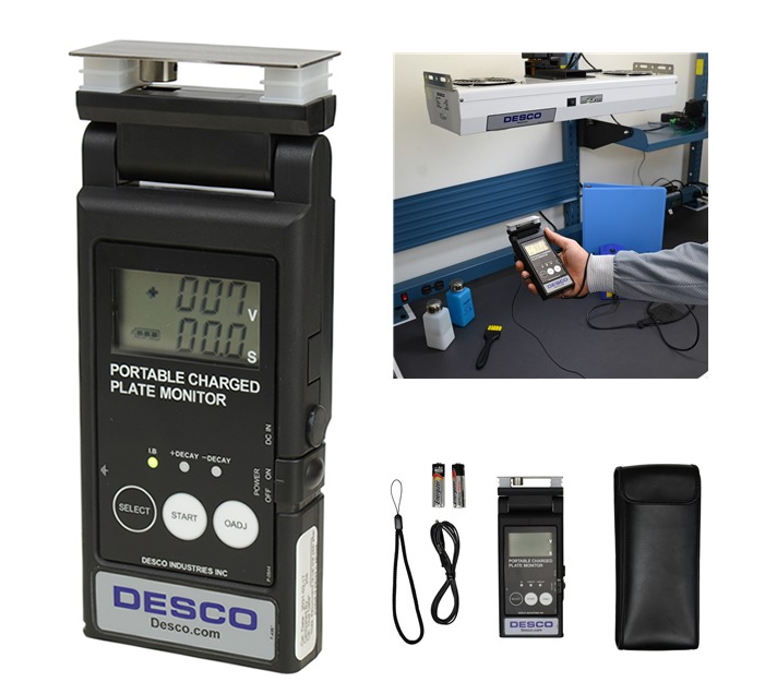 정전기측정기 정적 필드메터 디케이타임 Decay time 차지플레이트 모니터 감쇠시간 측정기 제전 이오나이저 성능측정 벨런스 ...