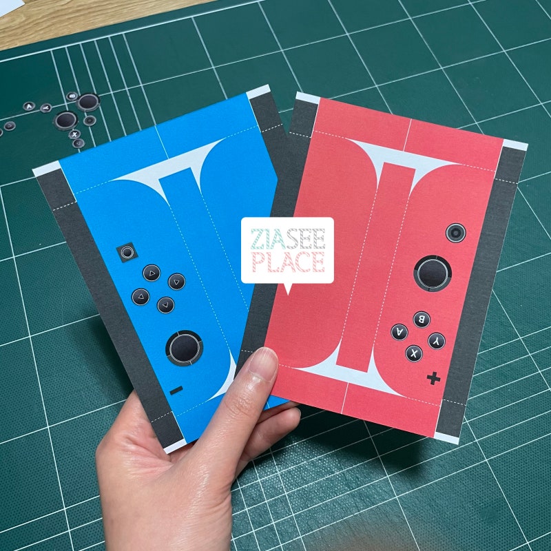 종이로 실제크기 닌텐도 스위치 만들기 : 네이버 블로그