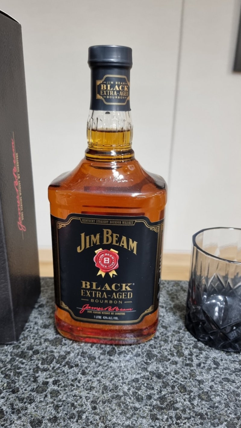 짐빔 블랙 엑스트라-에이지드 언더락잔 패키지 JIM BIM BLACK EXTRA-AGED : 네이버 블로그