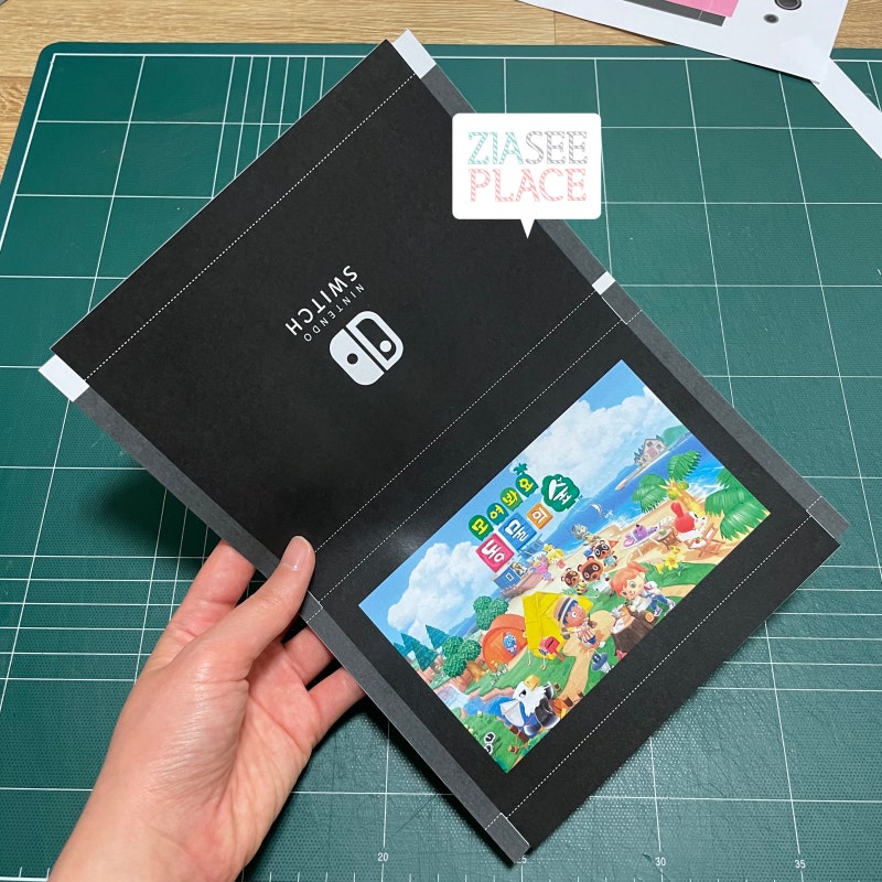 종이로 실제크기 닌텐도 스위치 만들기 : 네이버 블로그
