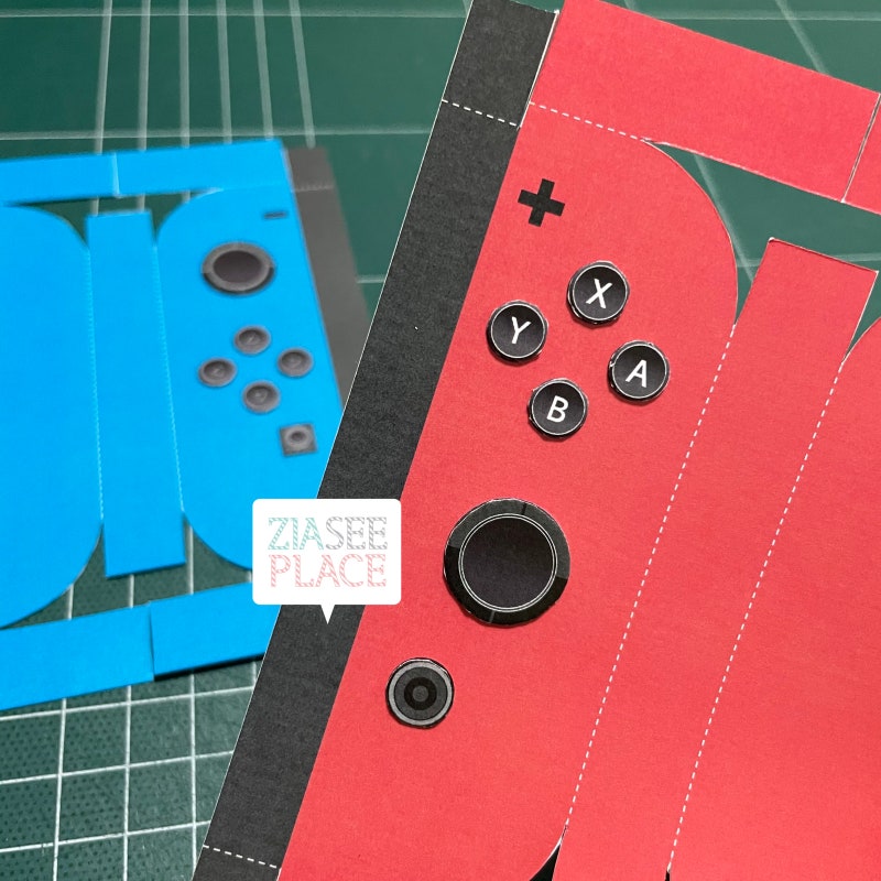 종이로 실제크기 닌텐도 스위치 만들기 : 네이버 블로그