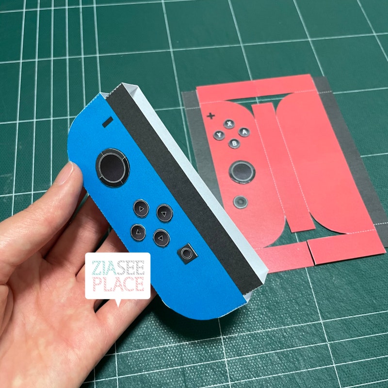 종이로 실제크기 닌텐도 스위치 만들기 : 네이버 블로그