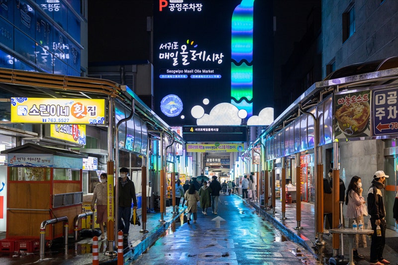 제주도 서귀포 올레시장 먹거리 제주 야시장 마농치킨 외 네이버 블로그