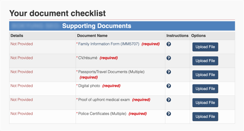 캐나다 워홀비자 신청서류 IMM5707 작성하는 방법 : 네이버 블로그