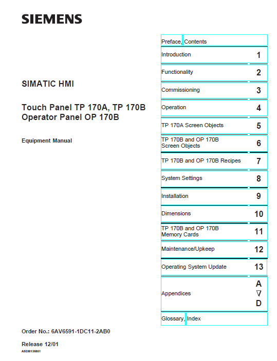 [SIEMENS_TP 170A, TP 170B] - 지멘스 터치판넬 매뉴얼 : 네이버 블로그