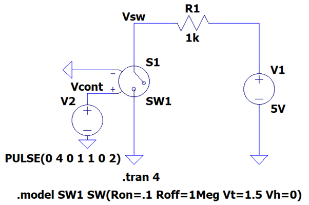 LTspice Switch – Voltage Controlled Switch : 네이버 블로그